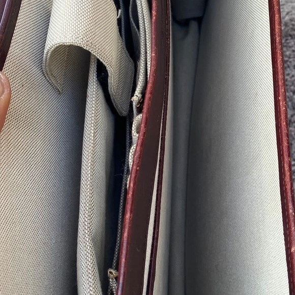 Bosca | Bags | Bosca Leather Professional Business Briefcase Bag | Poshmark